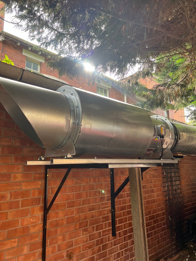 Commercial Extractor Installation